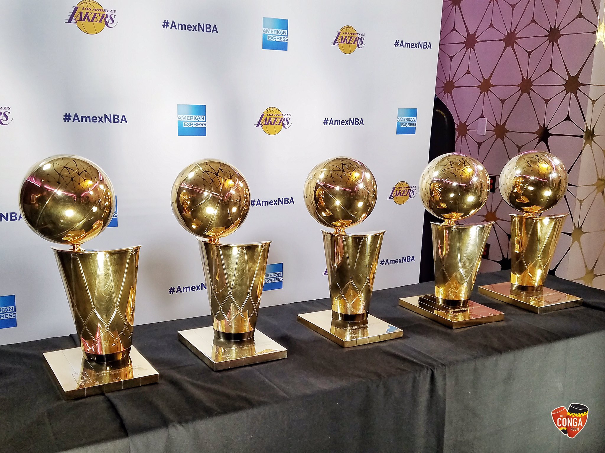 Lakers Trophy Room