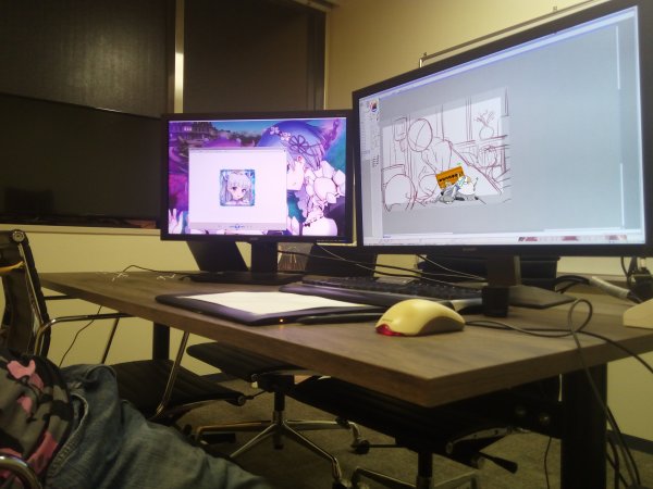 【DMM】X-Overd_ノエル on Twitter: "大ラフOKがでました～(≧ ≦) もう疲れ果てて私の顔が十字になってますね…本当におつかれさまです(´；ω；`)…