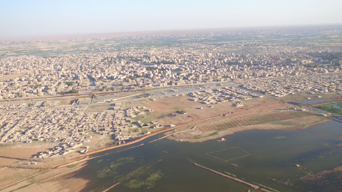 First aerial images taken from Raqqa city Read the statement: The ...