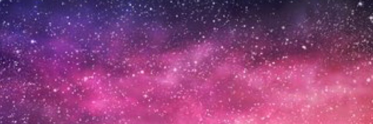 Pink Glitter Twitter Header