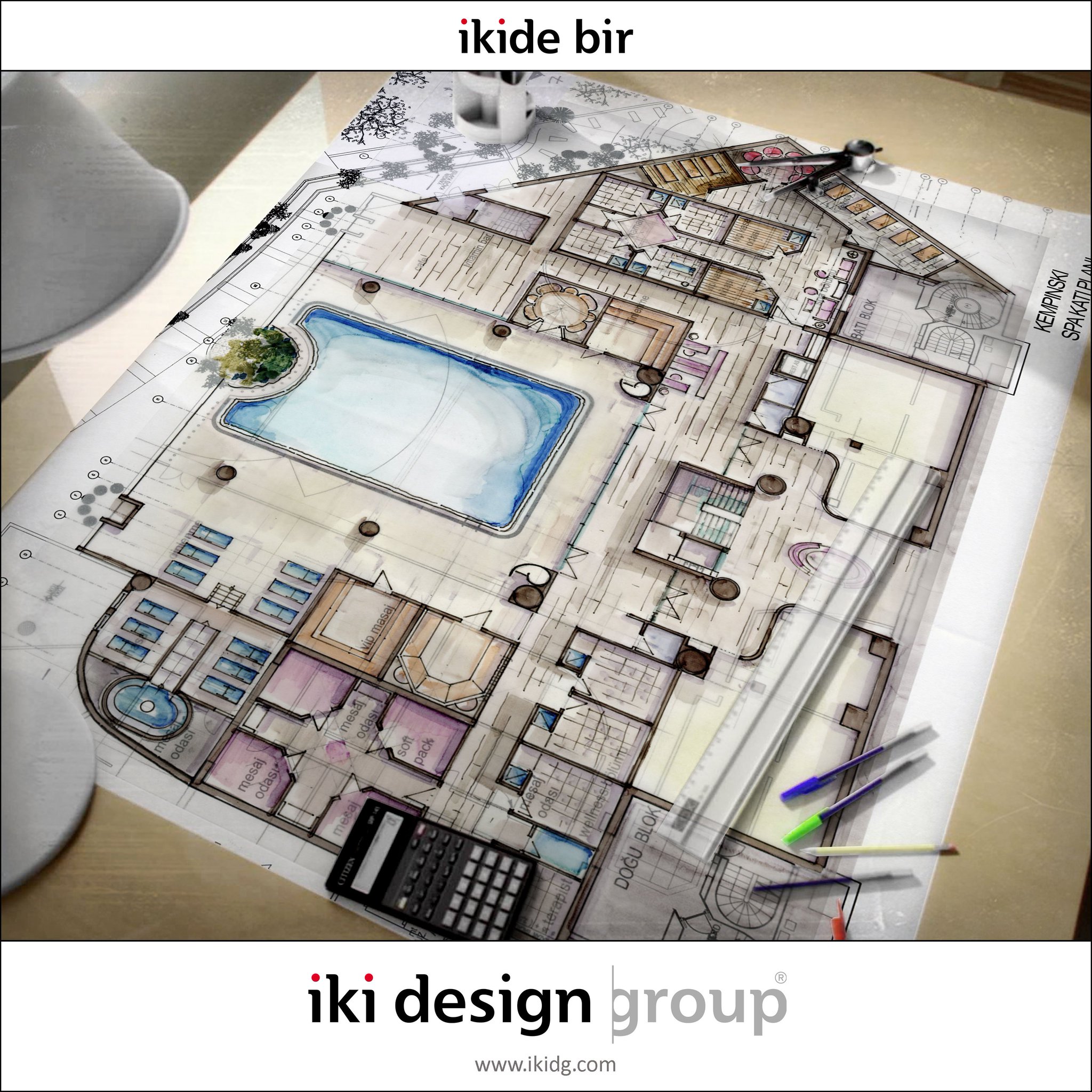 Spa Floor Plan Simple Layout Modern Style House Plan 3 Beds 3 Baths