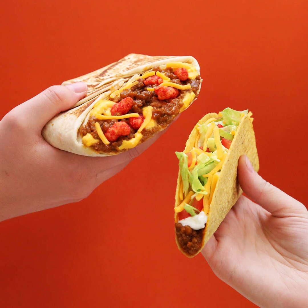Taco Bell Crunchwrap Sliders