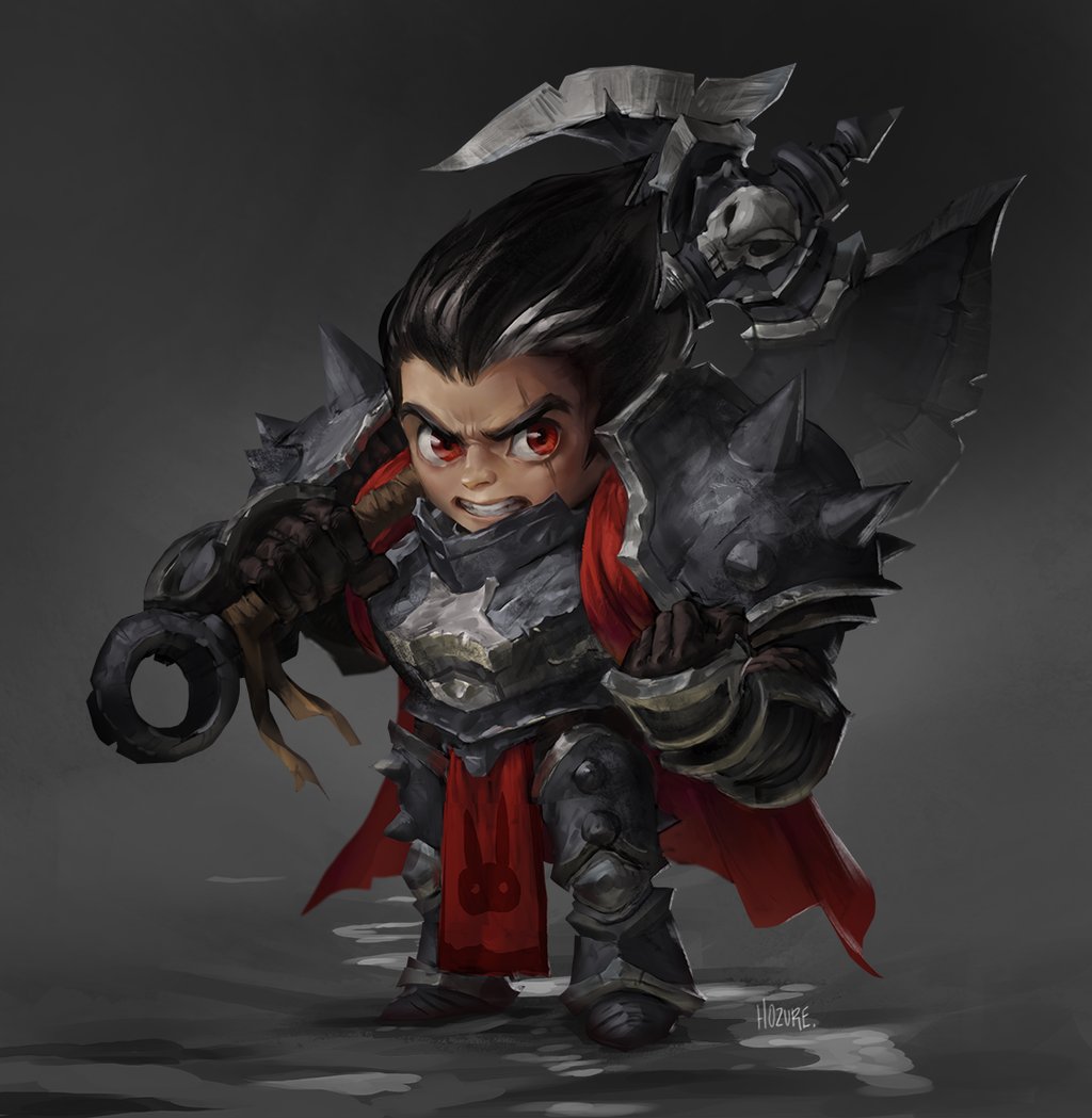 League Of Legends Chibi Darius