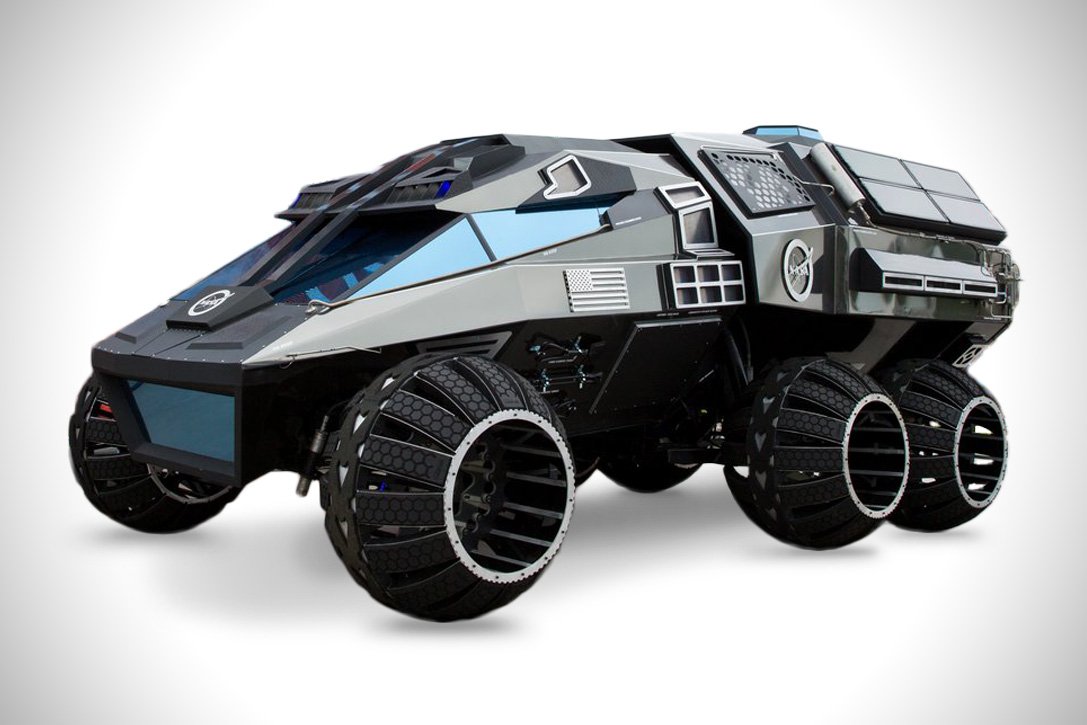 Futuristic Mars Rover