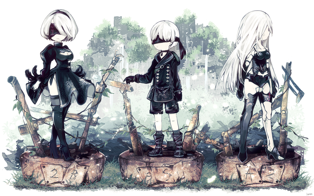 Select Your Character. : r/nier