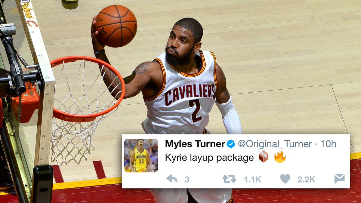 Kyrie Irving's impressive layup package was on full display last night ... Kyrie Irving's impressive layup package was on full display last night ...