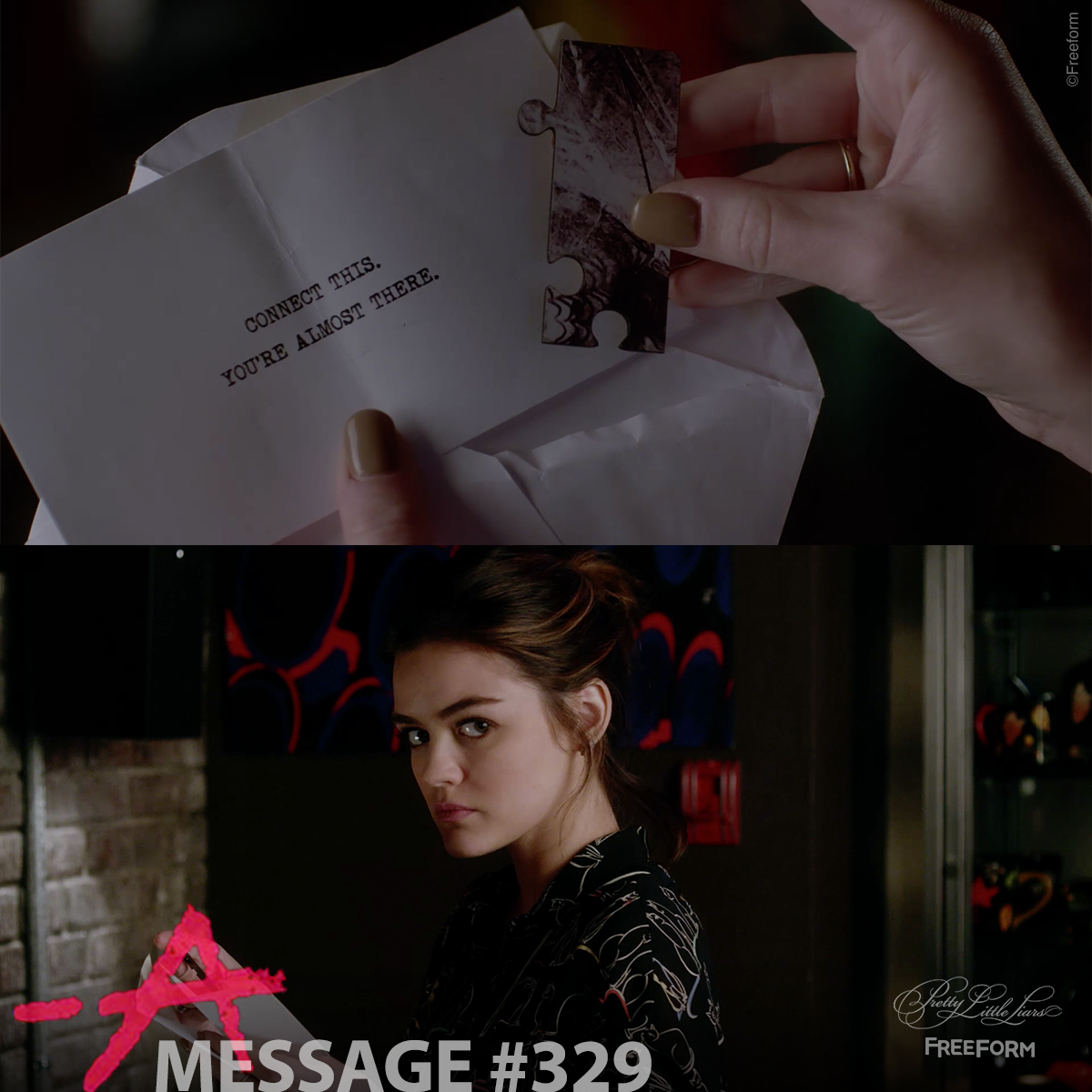 Pretty Little Liars A Messages List
