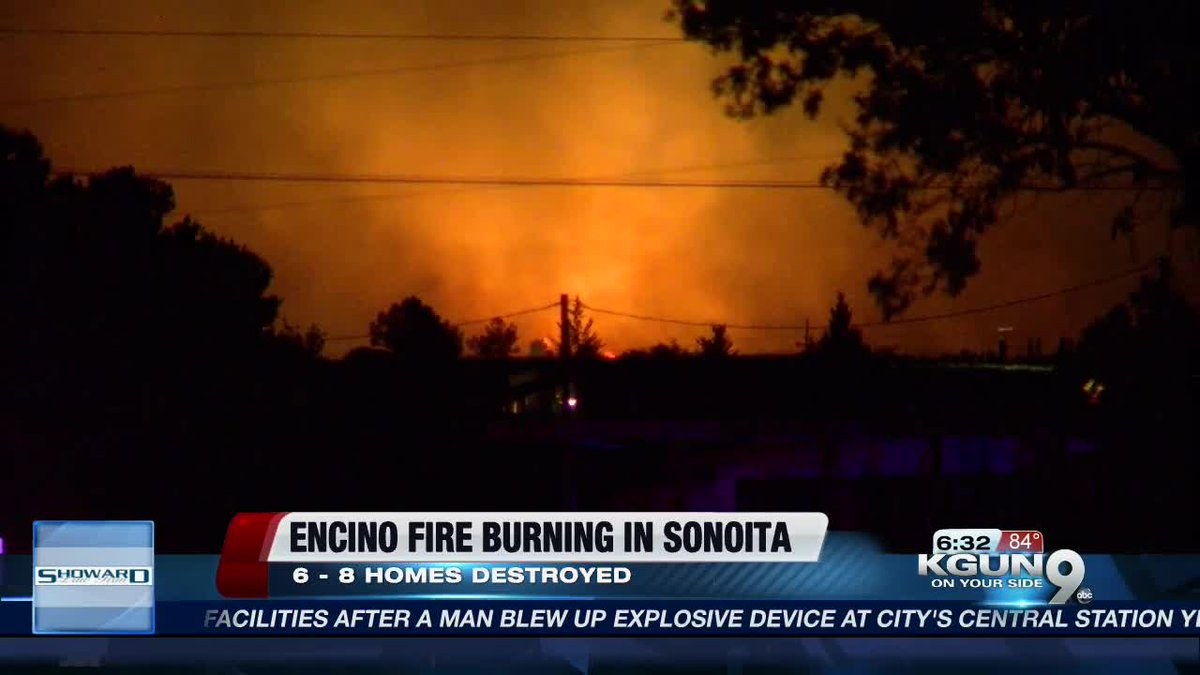 WATCH: Officials update the Encino Fire near Sonoita, which has torched ...