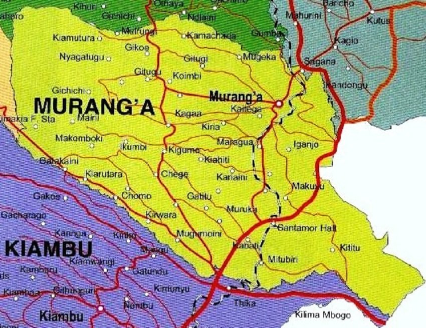 Jubilee Development Focus On Muranga County Transformation Kenyatalk