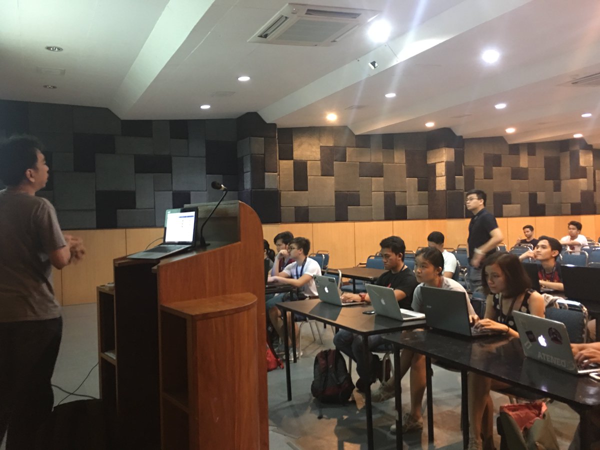 TomasinoWeb on Twitter: "The venue of the workshop was changed from CTC 103 to FAURA auditorium ...