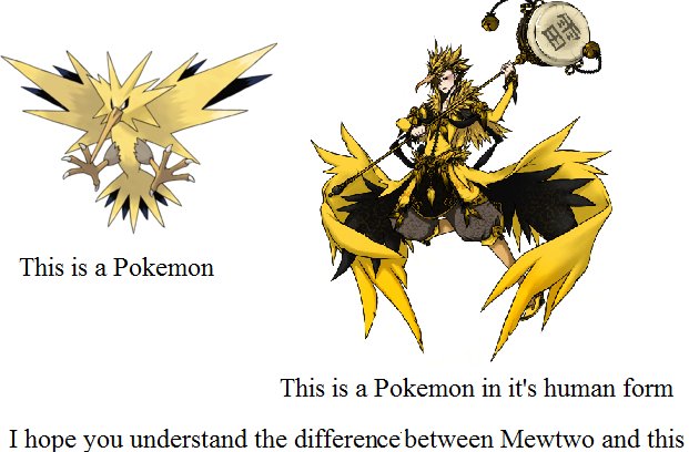 Legendary Pokemon Human Forms