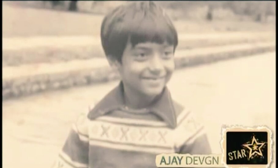 Childhood Photos Of Ajay Devgan