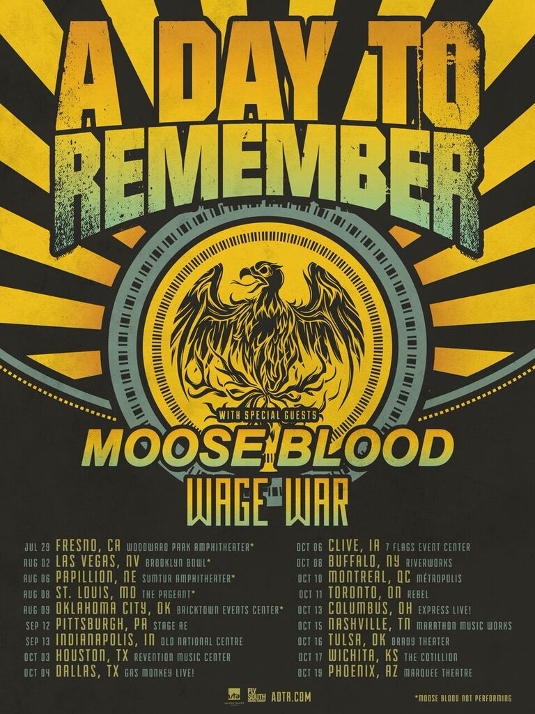 Poster A Day To Remember Adtr