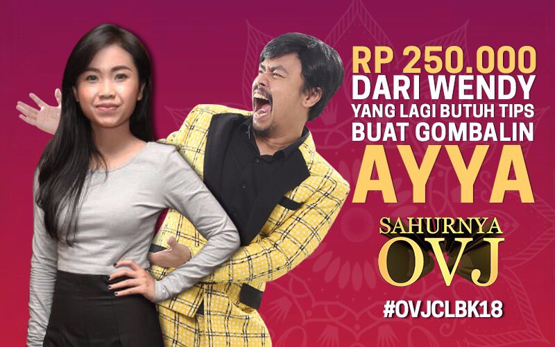 OPERA VAN JAVA on Twitter: "Akhirnya ketemu lagi! Yuuuk bantu @WCIndonesia gombalin ...