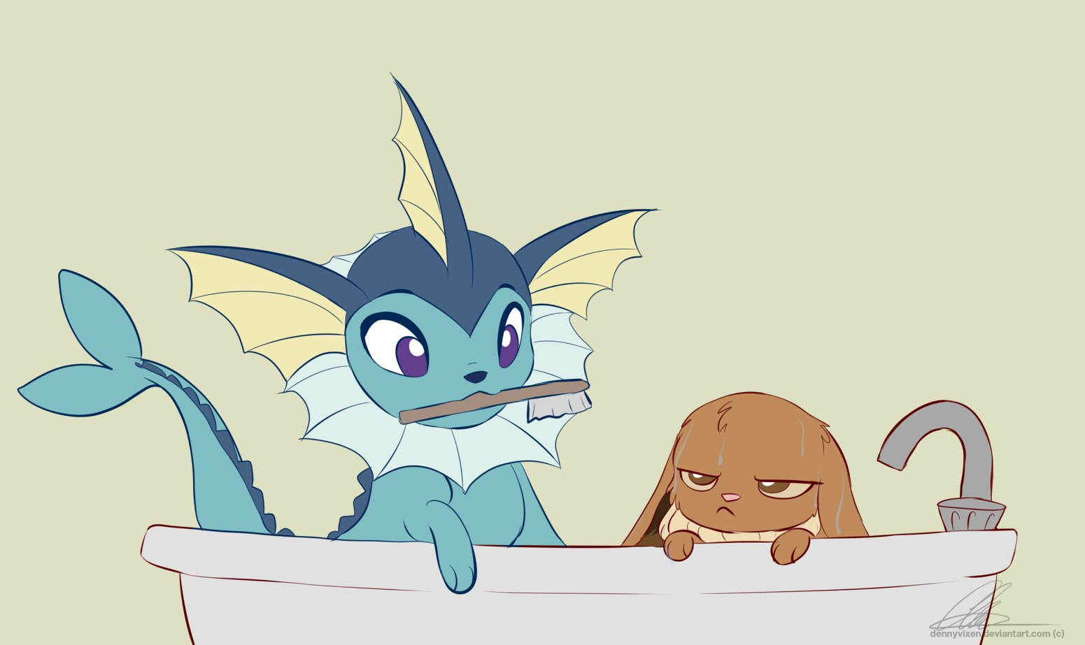 Pokemon Eevee Vaporeon