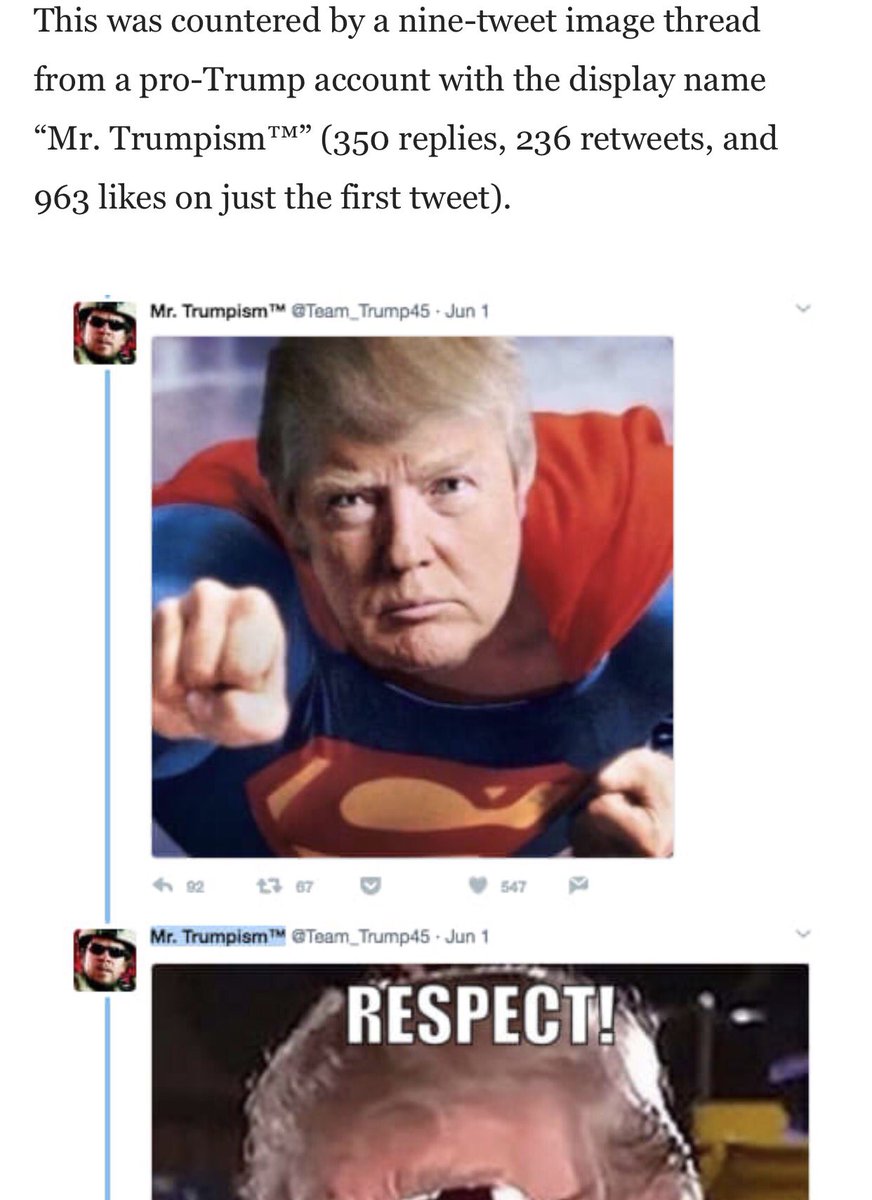 Right or left, all too common replies to Trump tweets begin with long ...