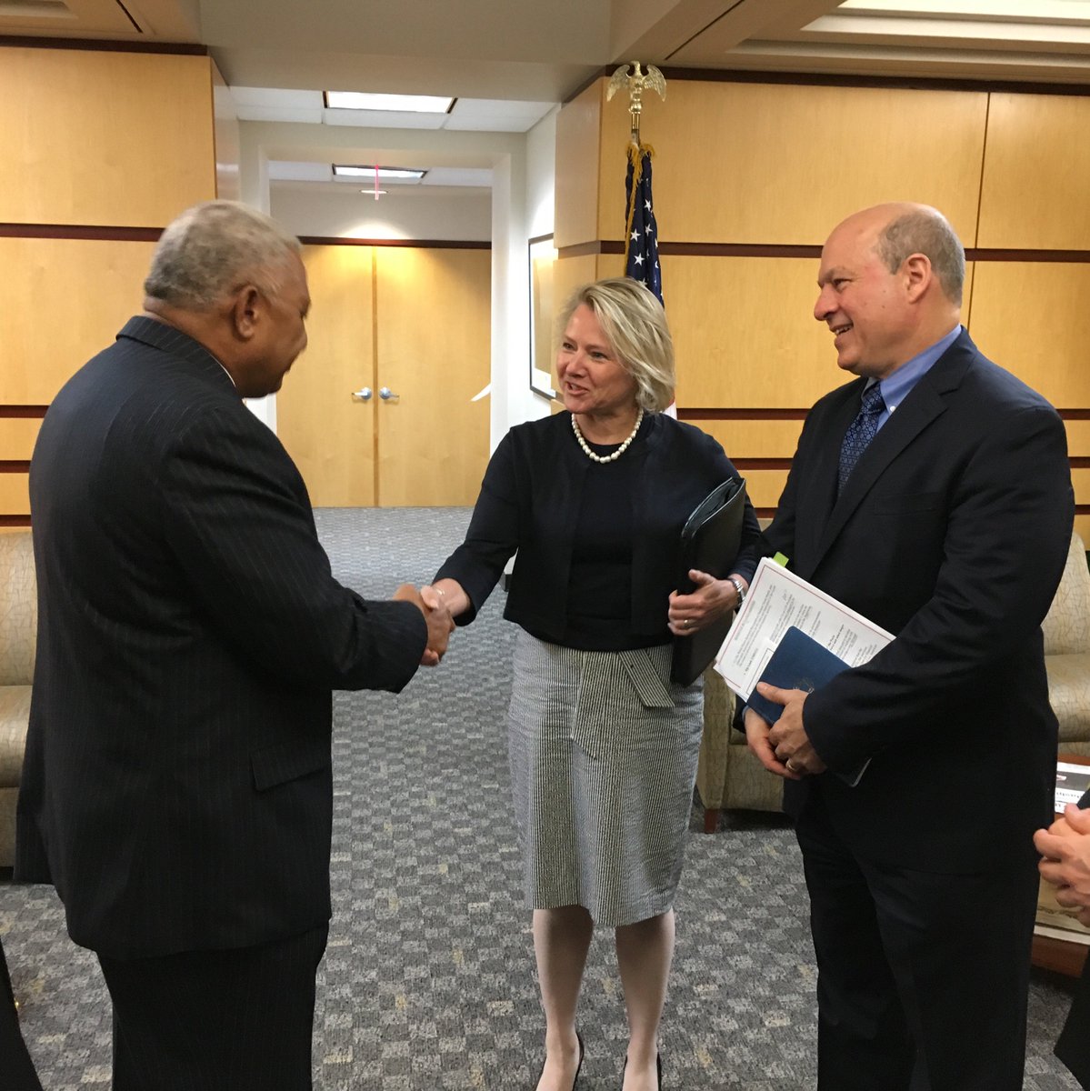 Bula Vinaka! Acting A/S Susan Thornton & US Amb to Fiji Judith Cefkin ...