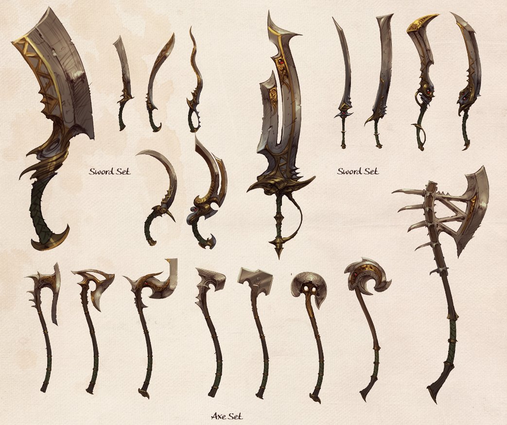 Fantasy Weapon Types