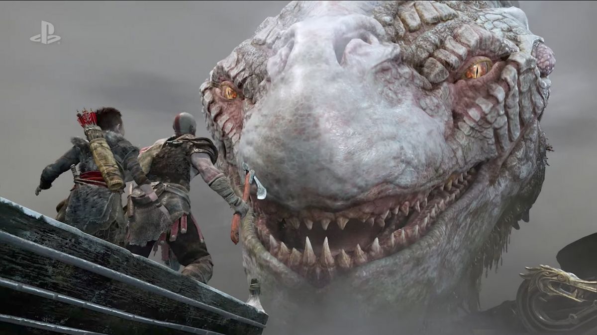 Enlist the help of the World Serpent (aka GIGANTIC SNAKE) in God of War ...