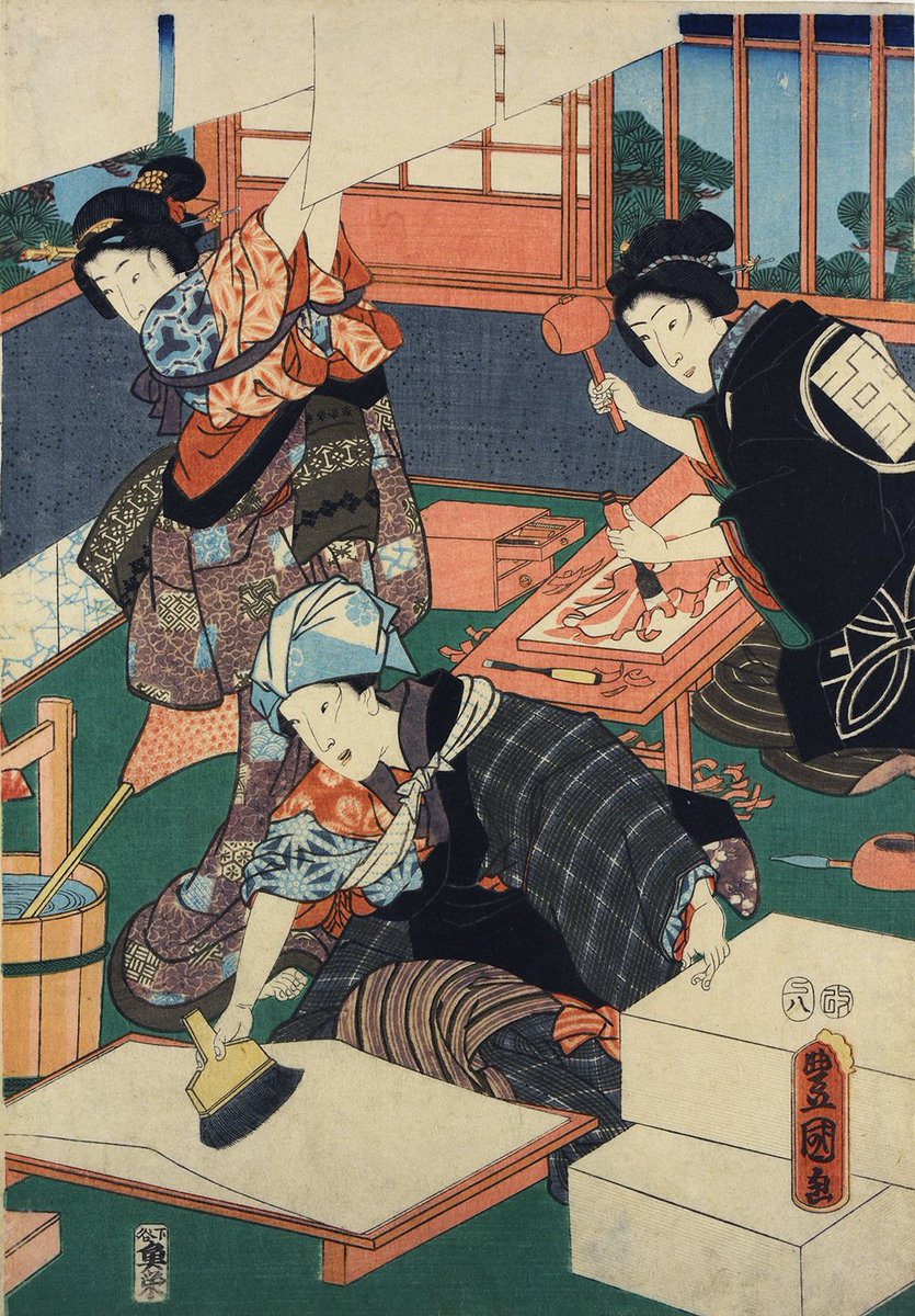 Woodblock printing is a fine art. Discover the traditional processes ...