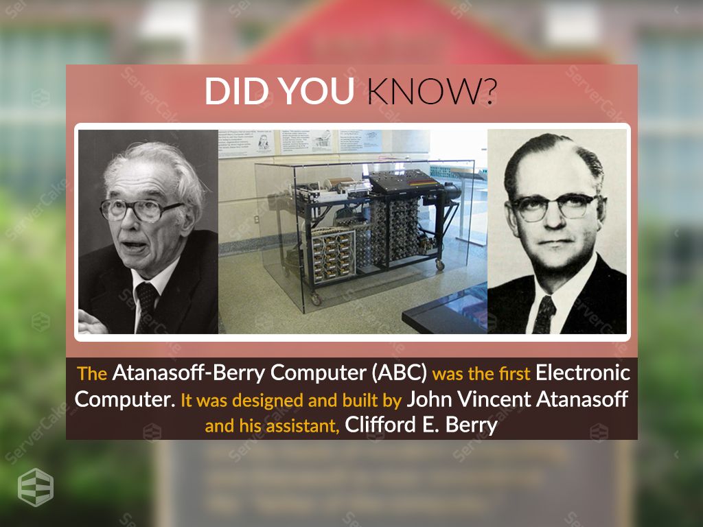 John Atanasoff Computer