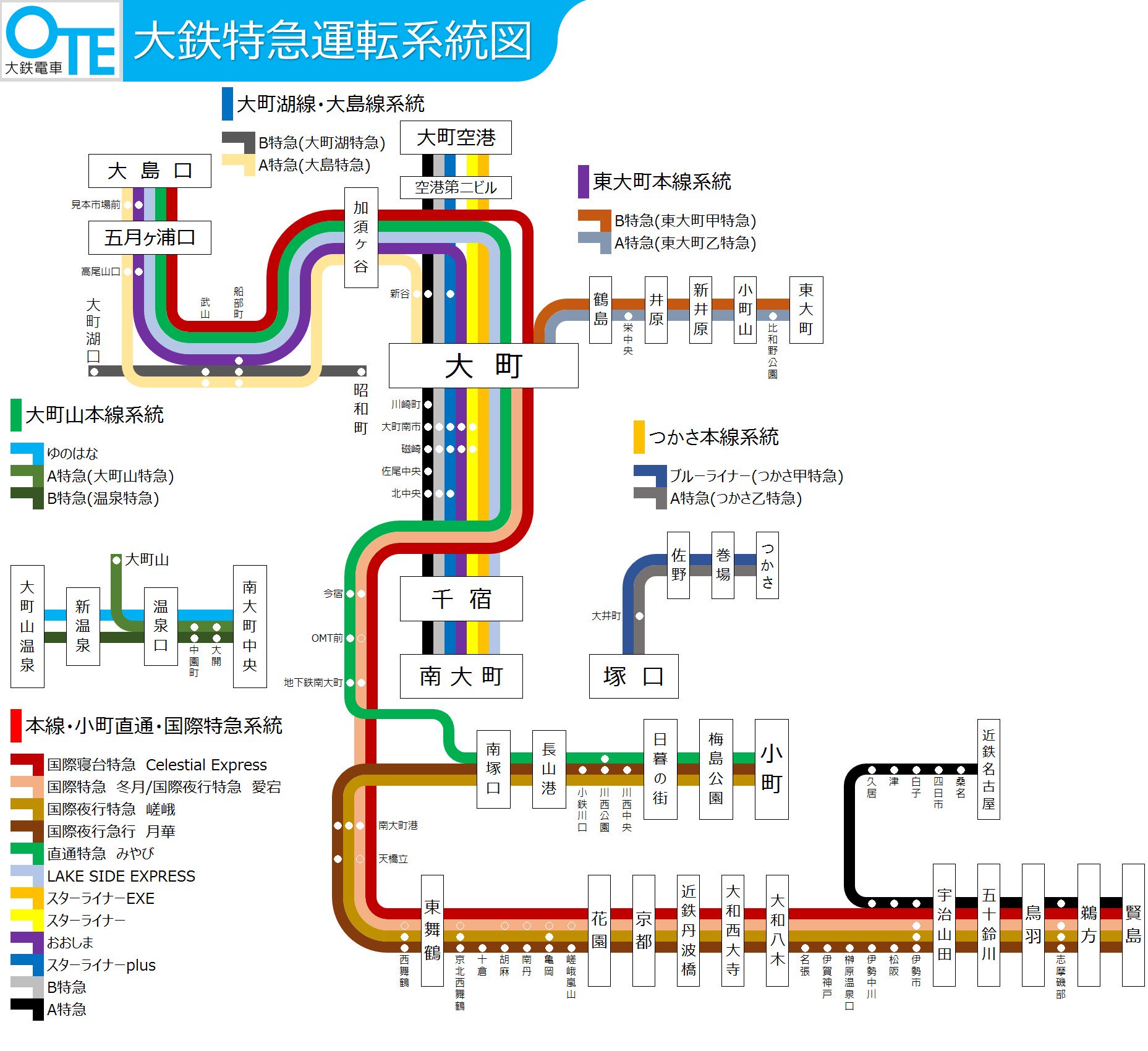 路線図 アート, 大森正樹 路線図 – XSAKSF