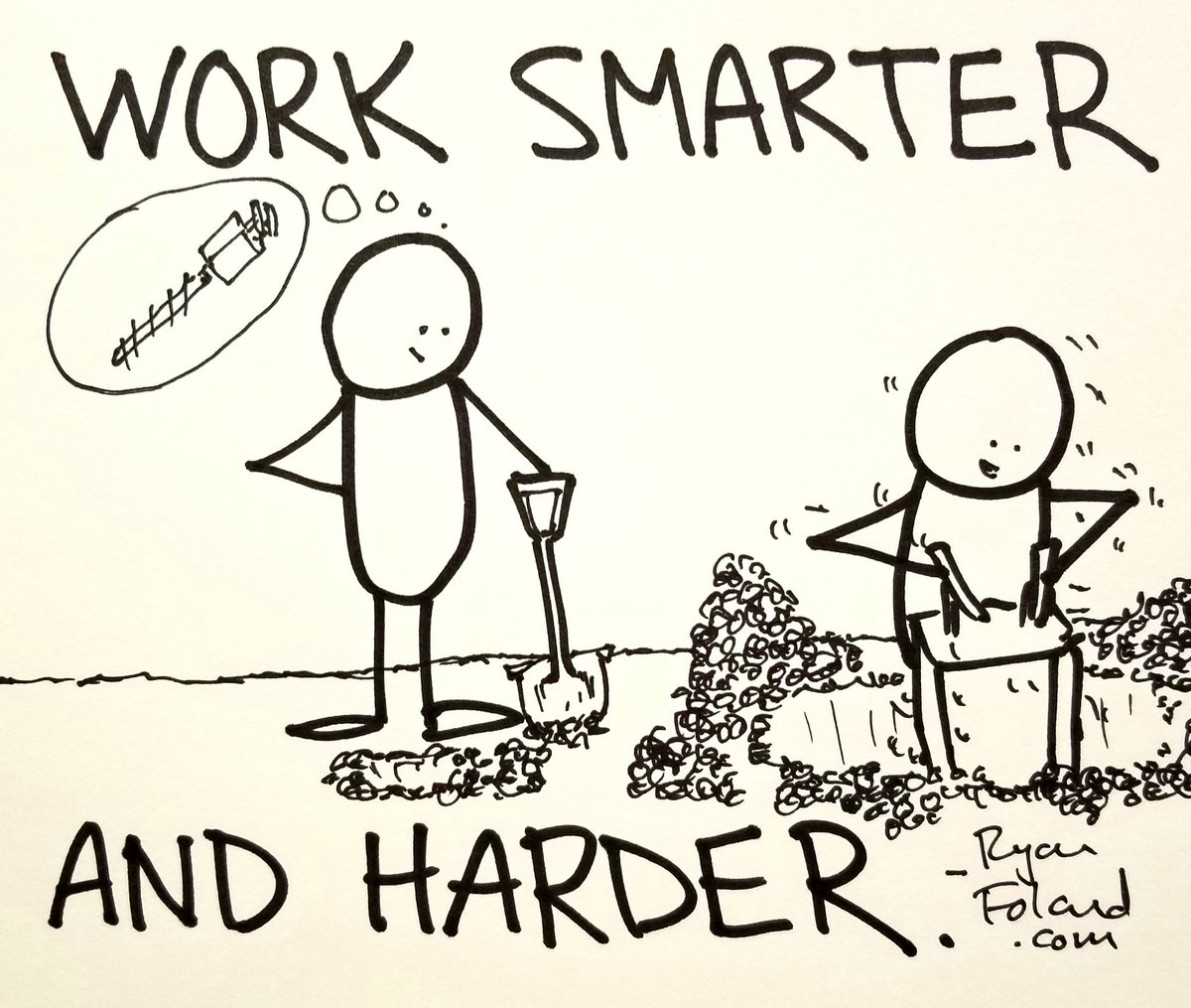 Work Smarter Not Harder Clip Art