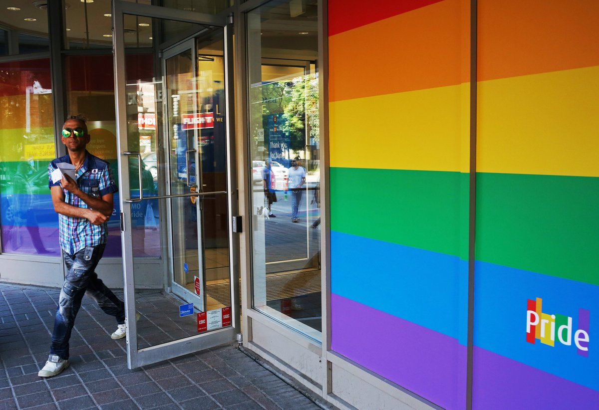 Banks in Canada are going all out for Pride Month. Branches around ...