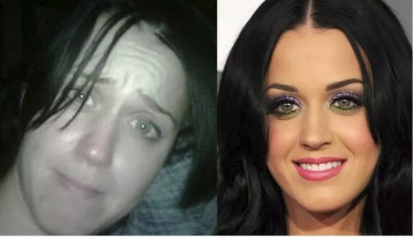 Katie Perry Without Makeup