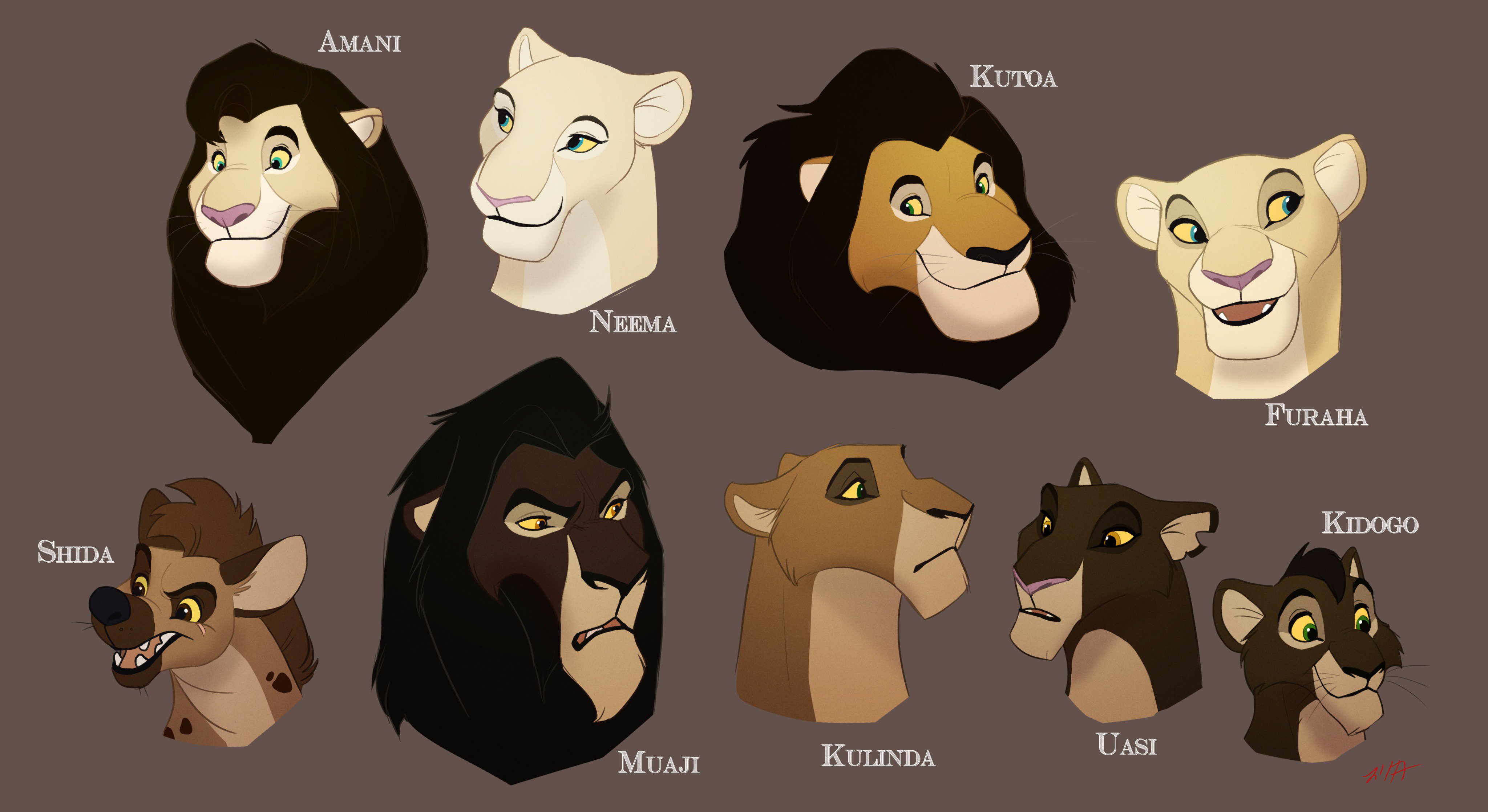 How To Draw Lion King Style