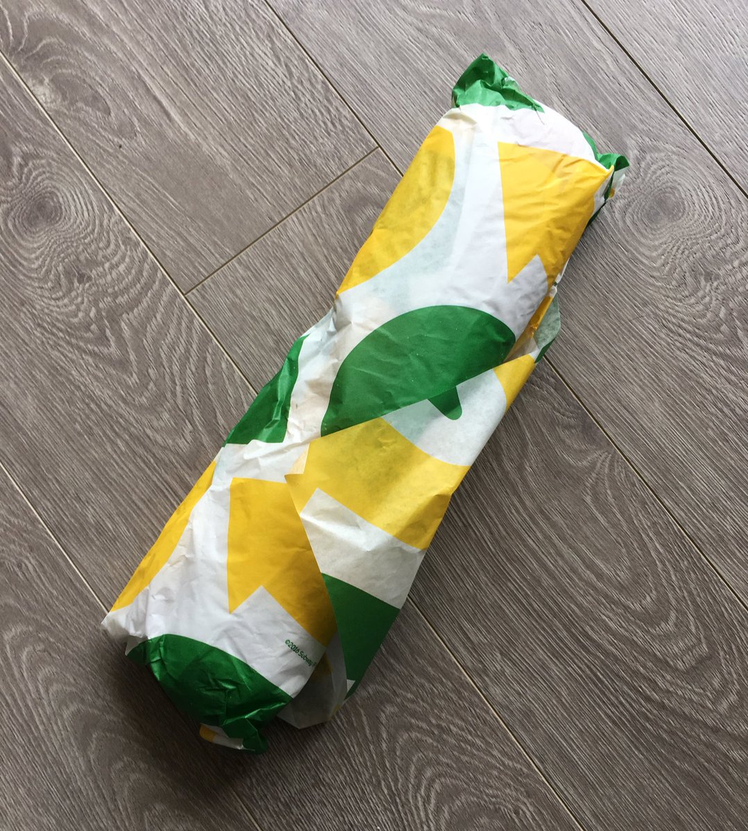 Subway Sandwich Wrapper