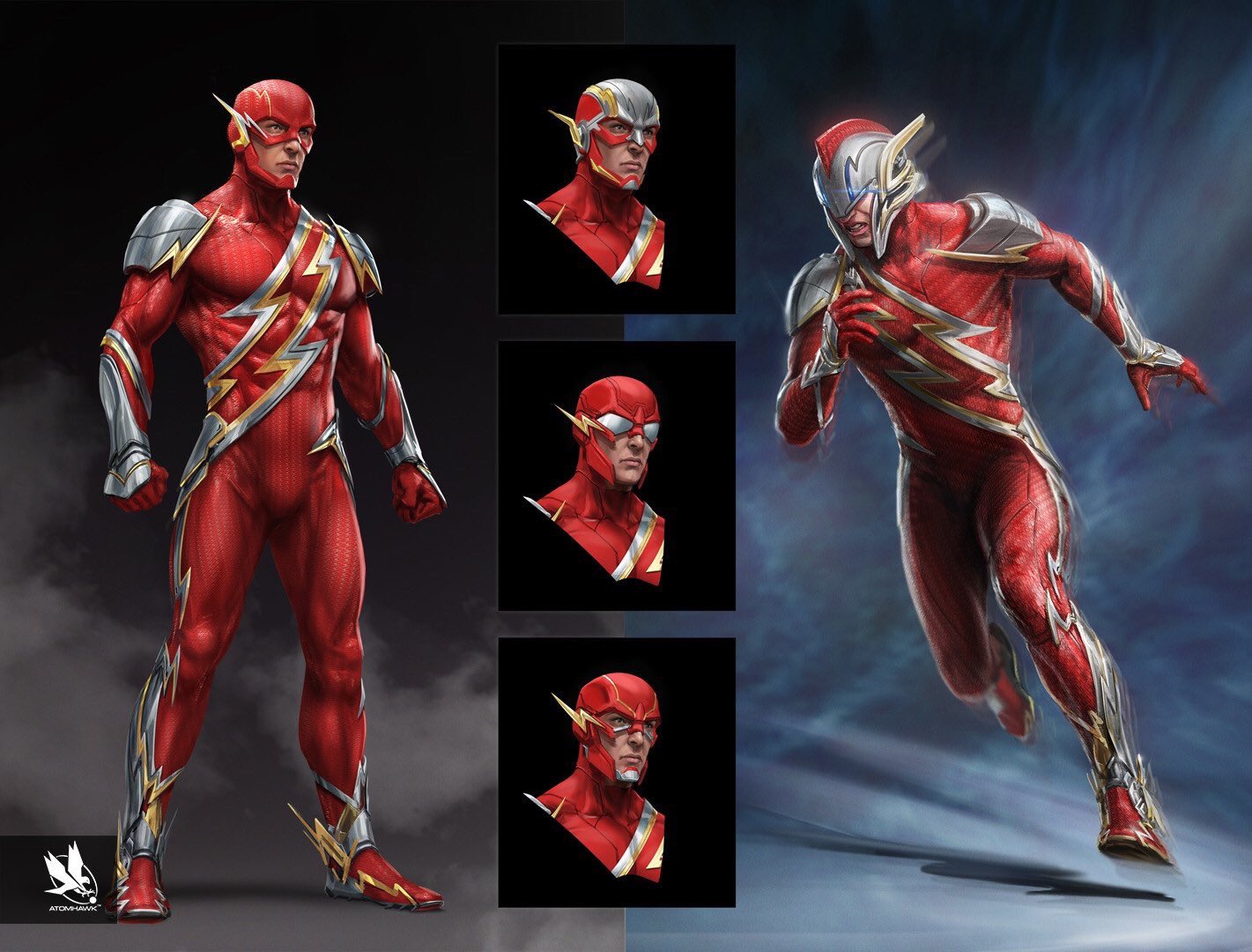 The Flash Injustice Concept Art