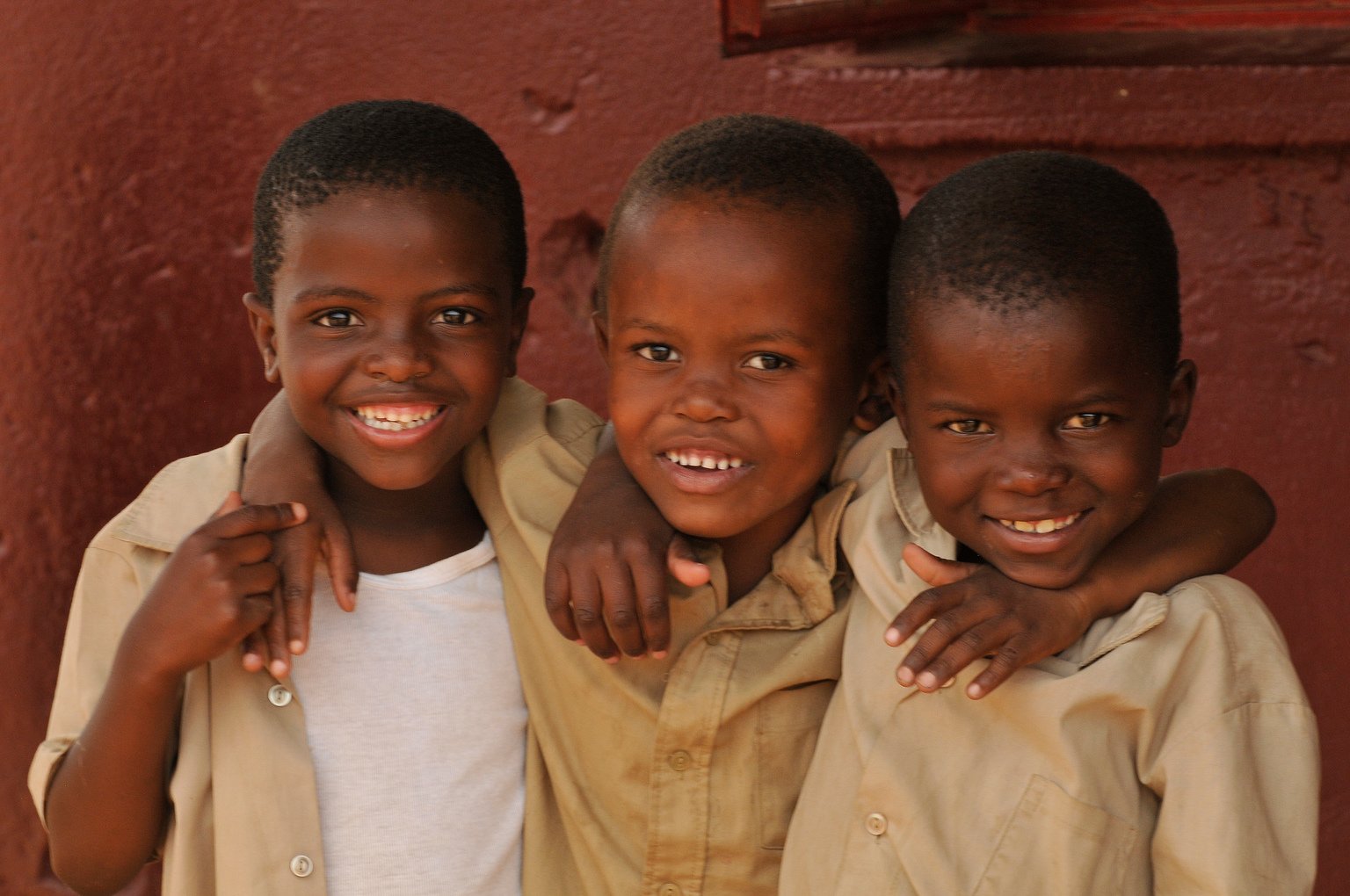 African Children Smiling