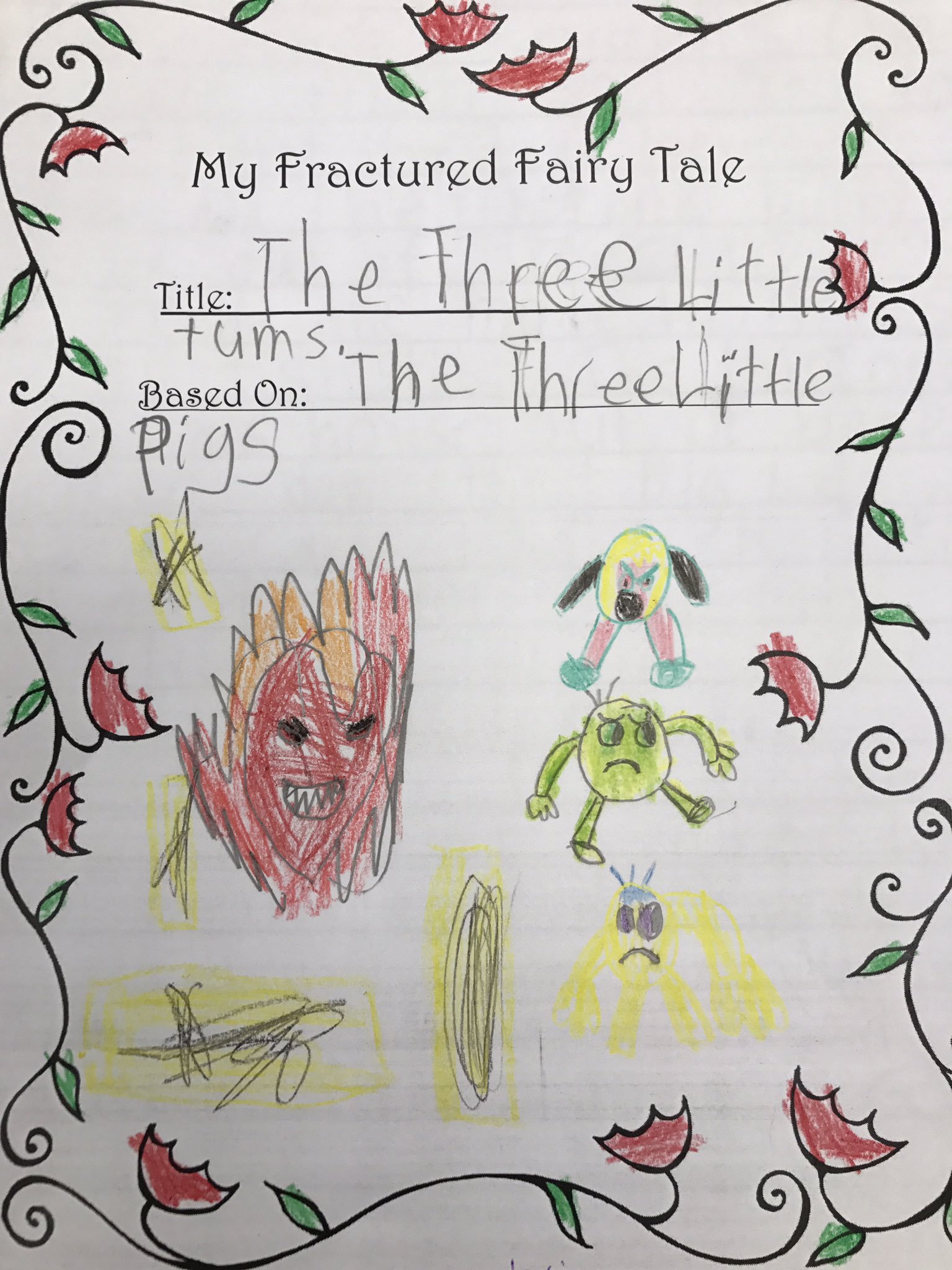 Mrs.Granito on Twitter: "My students are so creative! A fractured fairy ...