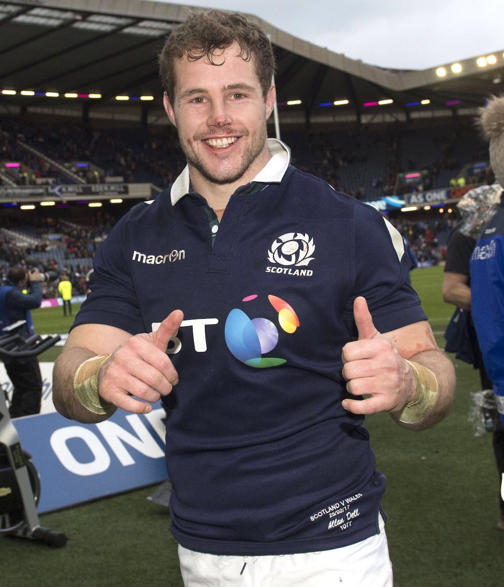 Breaking | delighted to hear scotland players finn russell and allan ...
