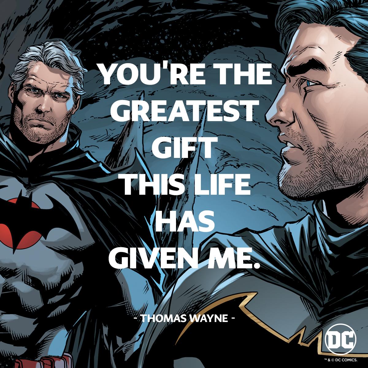 "Love always your father" : r/batman