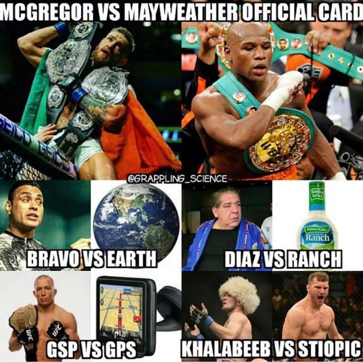 The card has been finalised : r/mmamemes