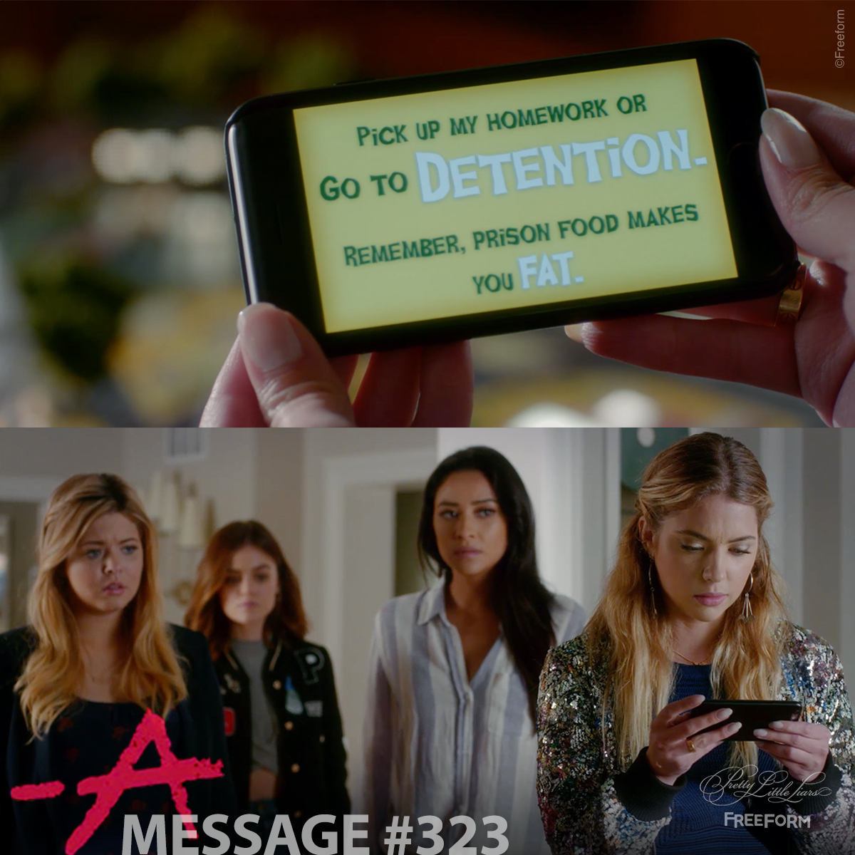 A Pretty Little Liars Messages