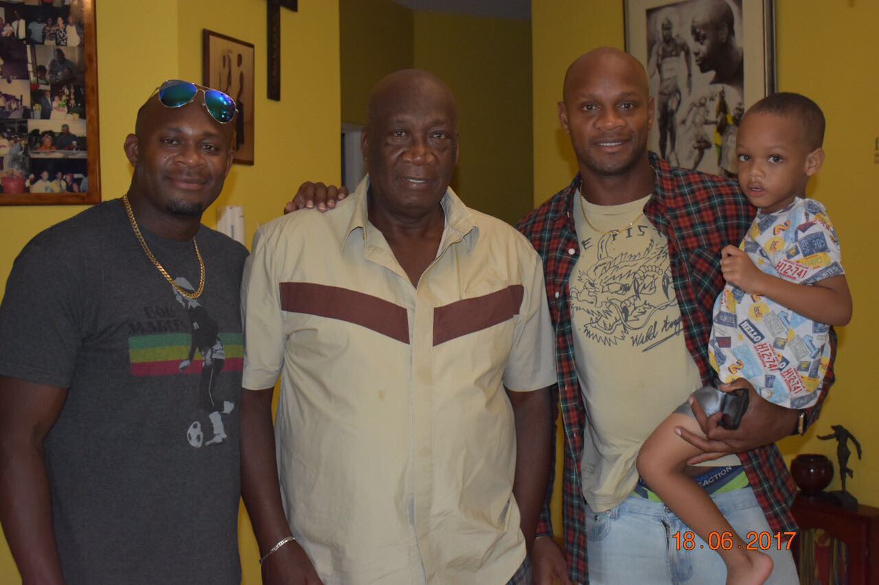 Asafa Powell Baby