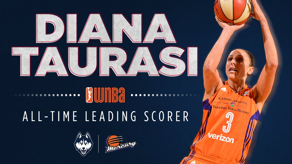 WNBA - Diana Taurasi top scorer All-Time con i complimenti di Black Mamba
