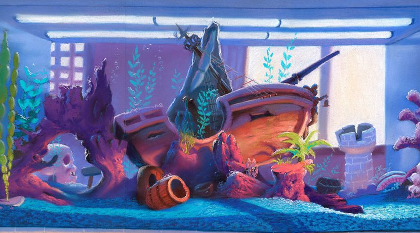 Finding Nemo Concept Art