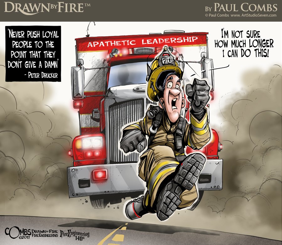 Paul Combs Firefighter Cartoons
