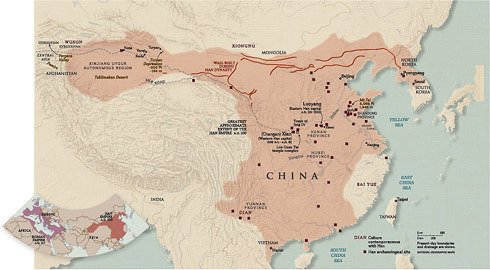 Chin Dynasty Map