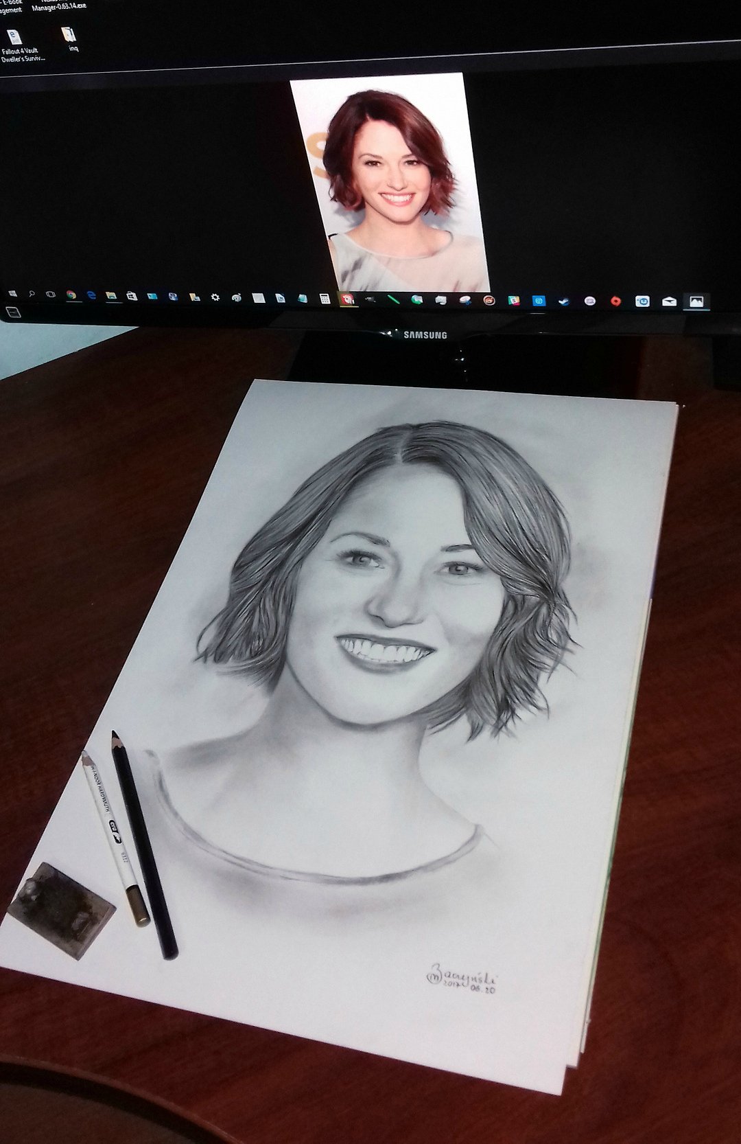 Bridge To Terabithia Jess Drawing