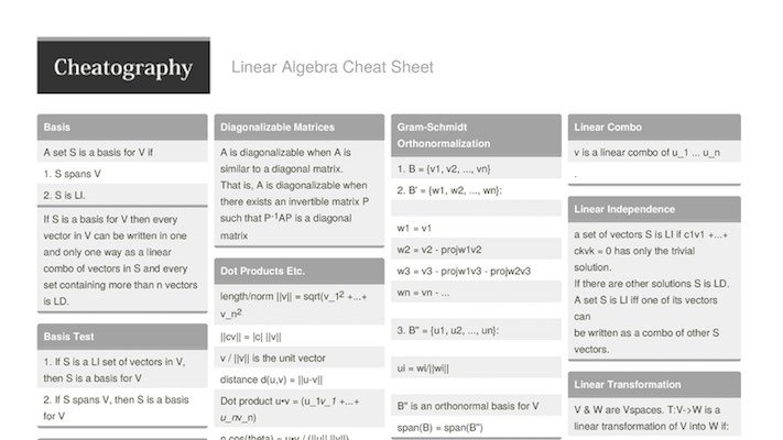 Differential Equations Cheat Sheet
