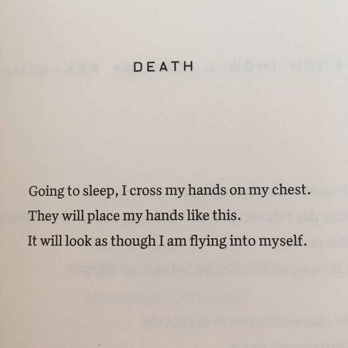 Short Death Poems