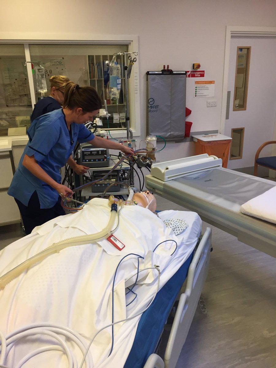 Aberdeen ICU on Twitter: "Looks a bit like we've cannulated Iron Man. ECMO simulation in the CT ...