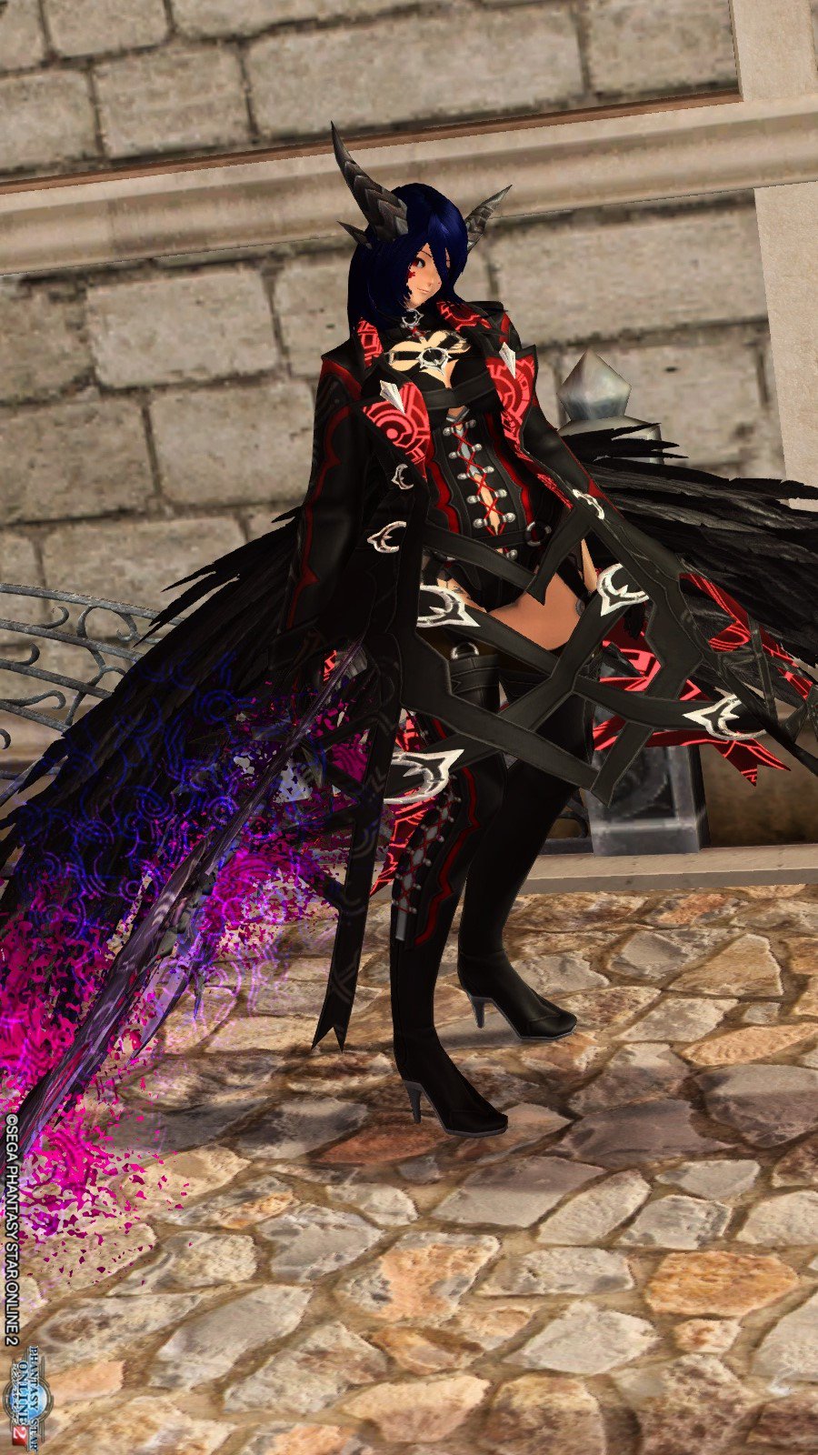 グーミネコちゃん on Twitter: "#メンテの日なのでssを貼る #PSO2 今回は堕天したの剣士，「ねぇ...わたしひとりしないってねぇ...？ずっと一緒だよ…。」 https ...