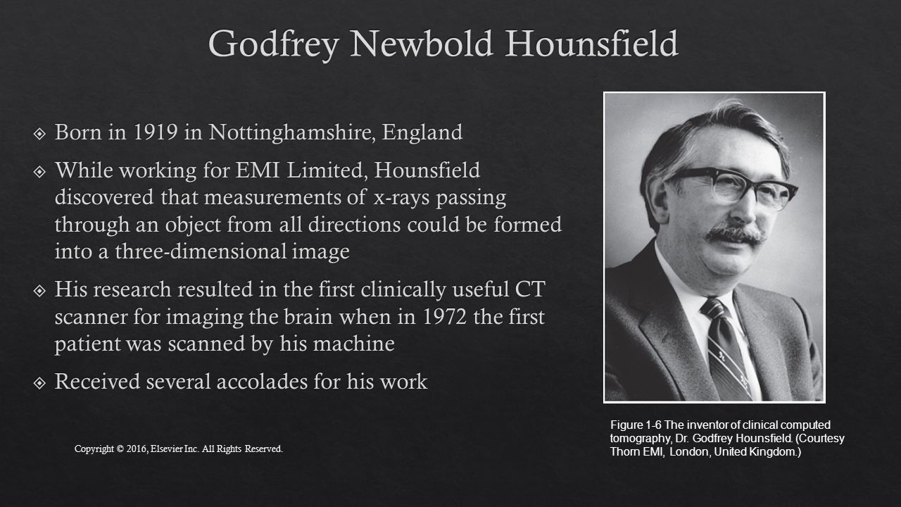 Cat Scan Machine Inventor