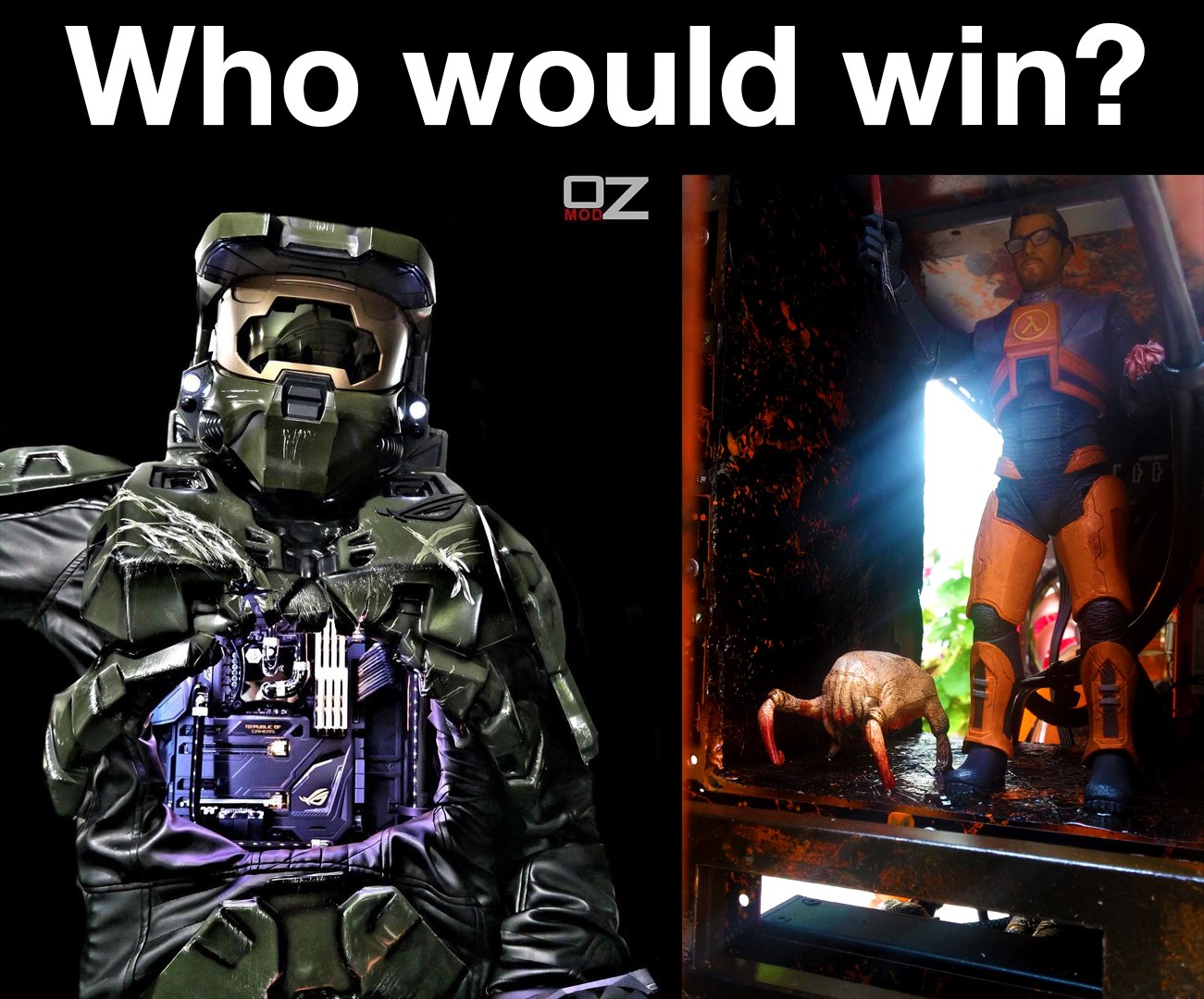 Gordon Freeman Vs Master Chief